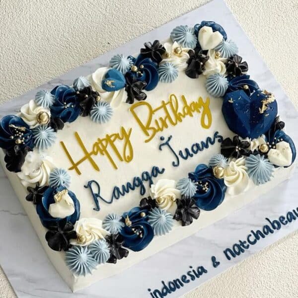 Birthday Square Cake | Send Gifts To Pakistan | Giftoo No-1 Gift ...
